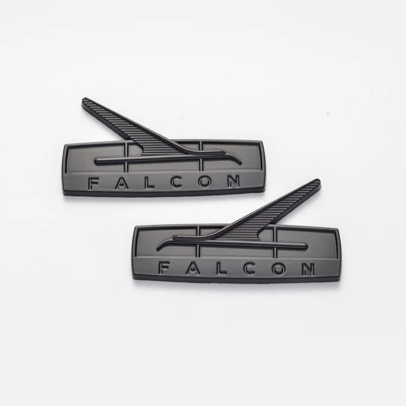Черный логотип Falcon для Ford Falcon FG FGX XR6 XR8 XT