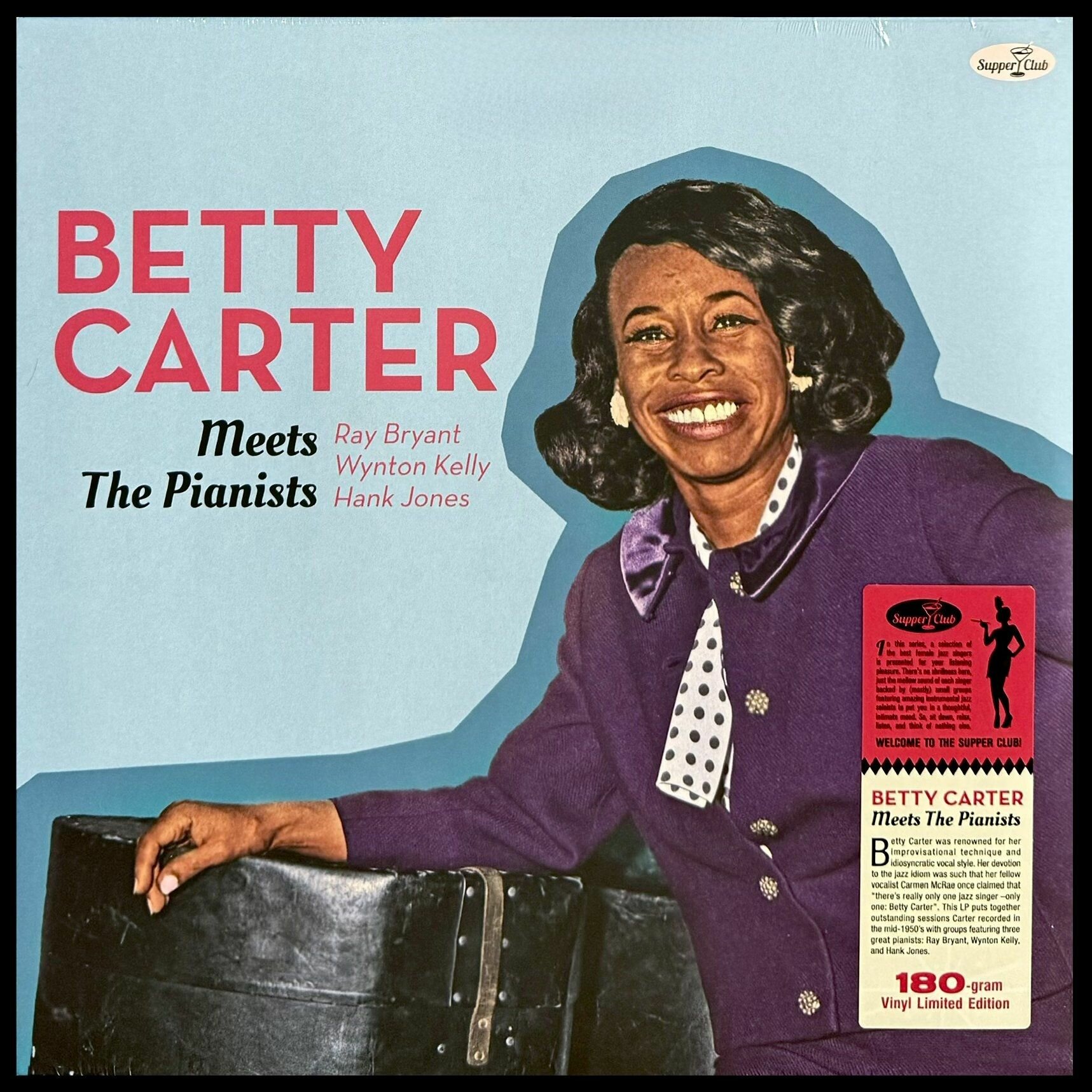 Виниловая пластинка Betty Carter - Meets The Pianists (LP, 2024, Supper Club)