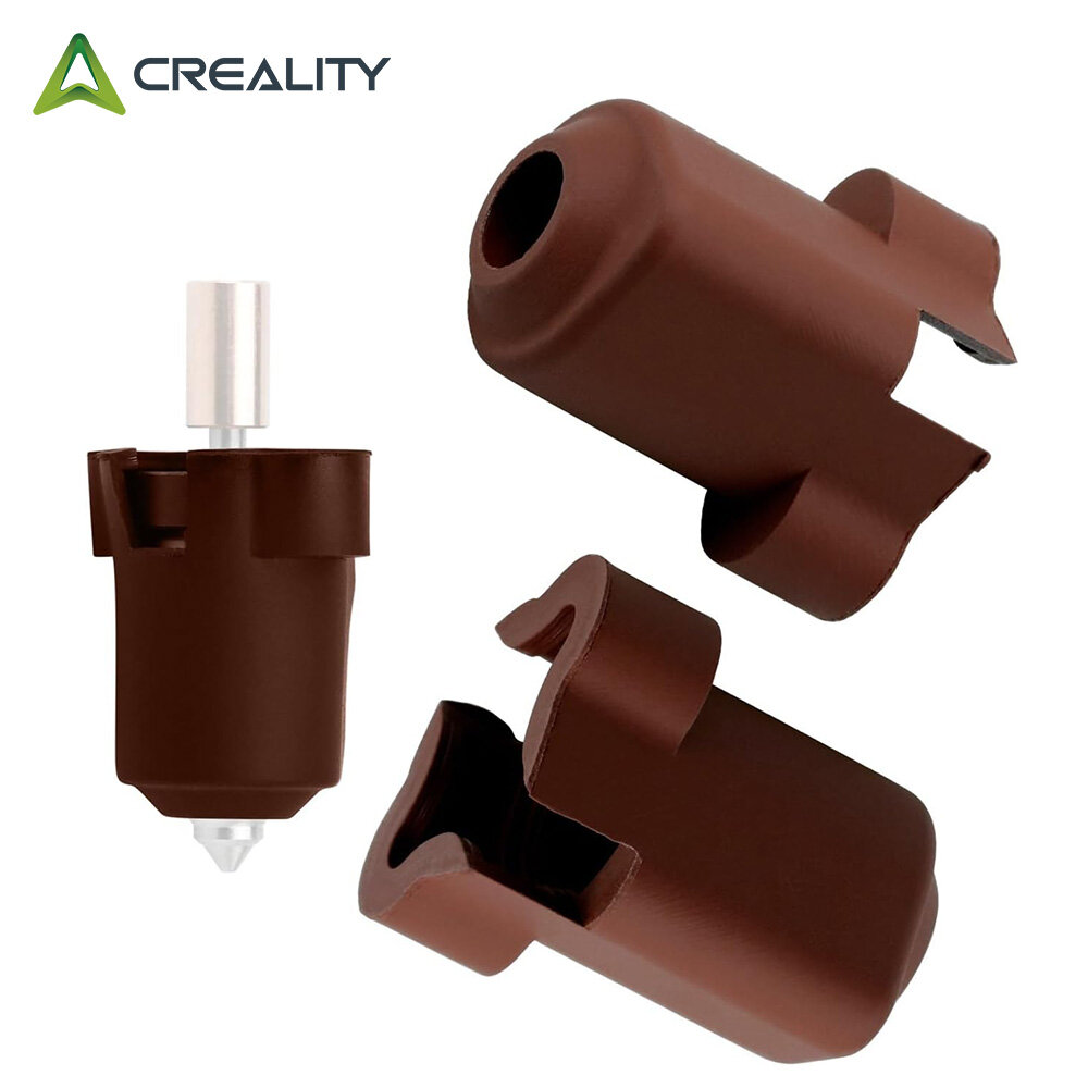 CREALITY K1C/K1/K1 MAX Силиконовый чехол Hot End, термоизоляционный защитный чехол, 2 шт, аксессуары для принтера (Цвет товара: силиконовый рукав с горячим концом 2 шт)