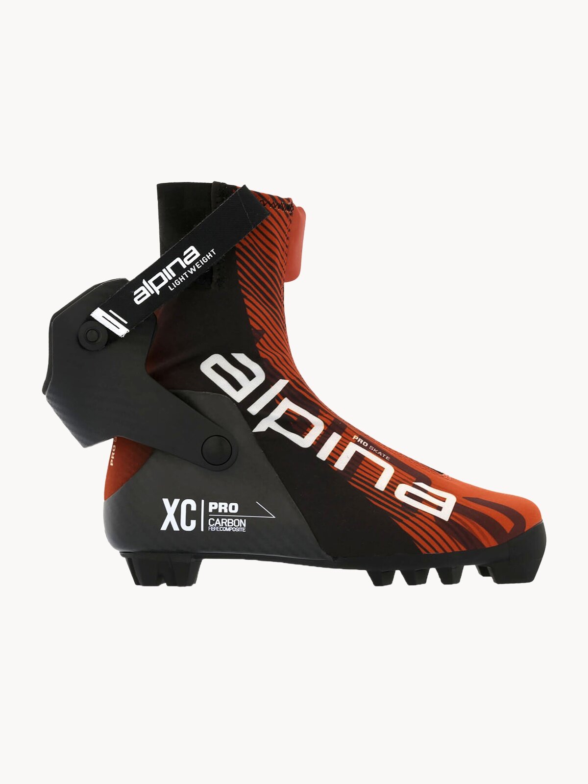 Лыжные ботинки ALPINA Pro Skate RED (EUR:44)