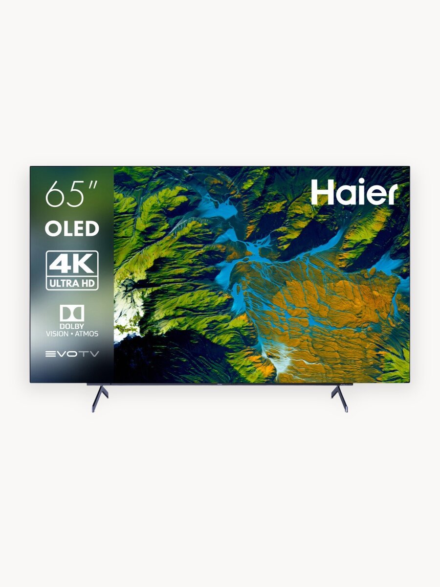 Телевизор Haier 65 OLED S9 Smart TV 4K UHD 3840 x 2160, Android TV 11, Wi-Fi 5 ГГц, 60Гц, HDR-Dolby Vision