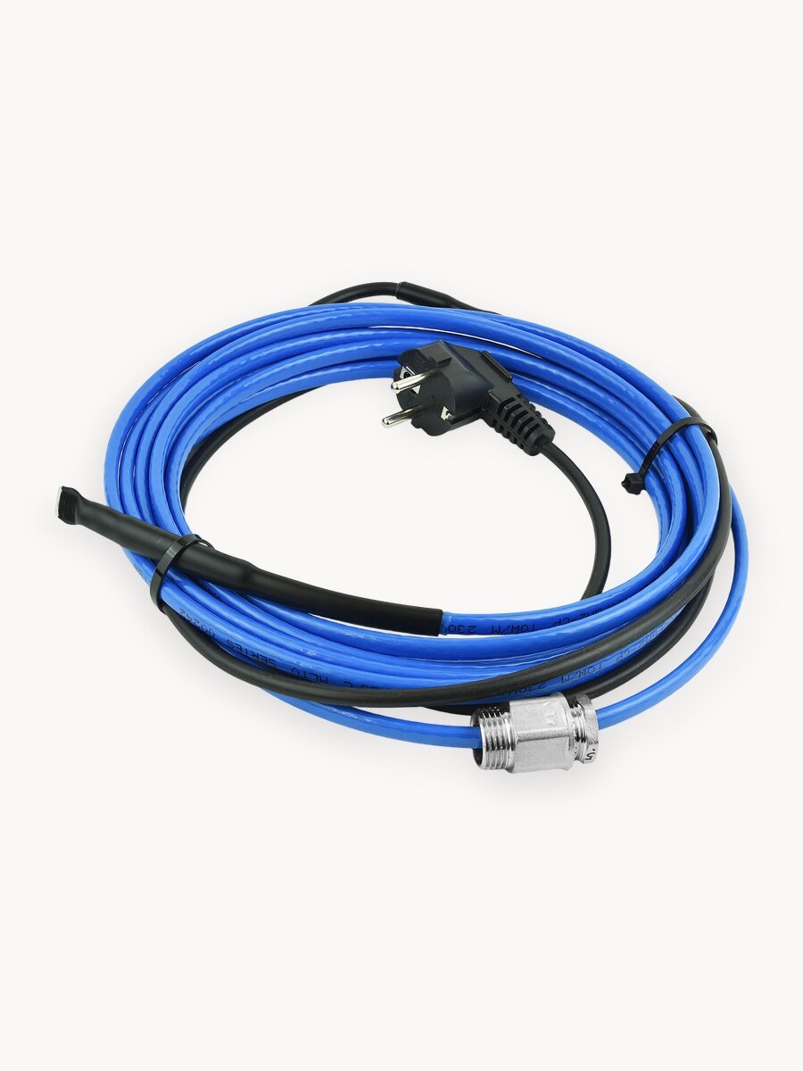 Кабель для обогрева труб Varmel Freeze Guard 10VFGM2-CP-10м секция (пищевой)