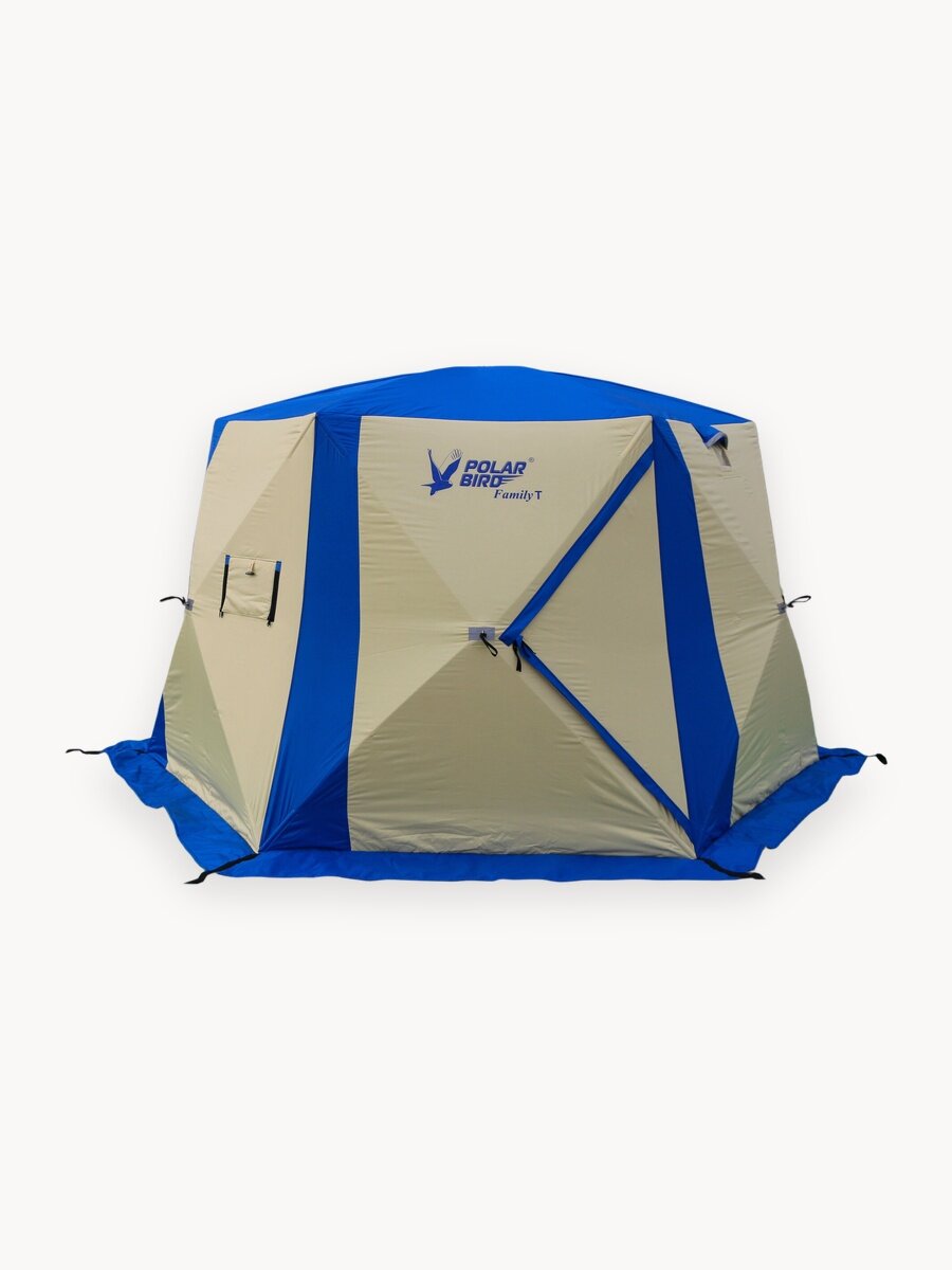 Палатка зимняя 4-местная Polar Bird Family T для рыбалки, трехслойная