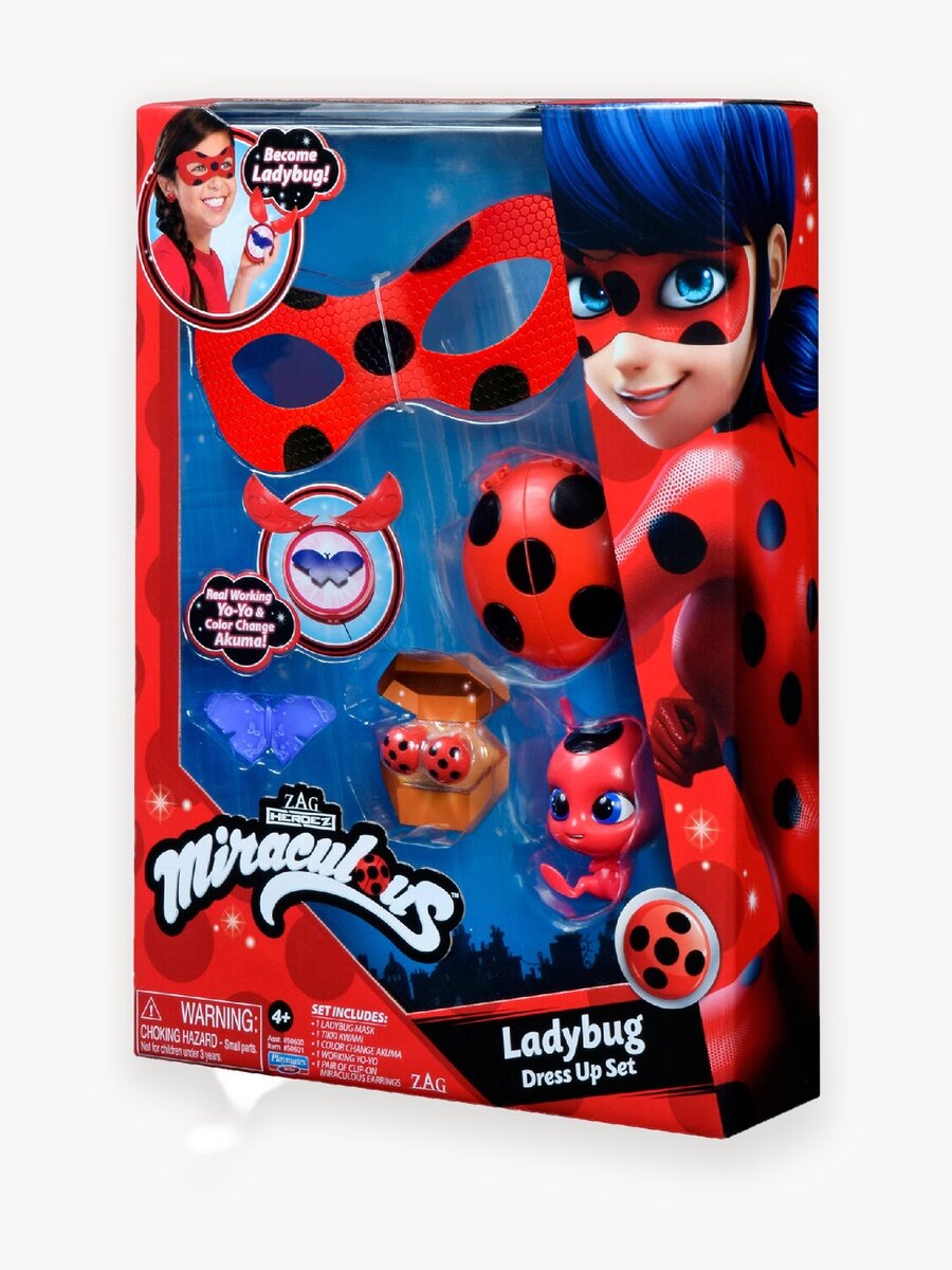 Леди баг и Супер кот, Ролевой набор "Почувствуй себя Леди Баг", Miraculous