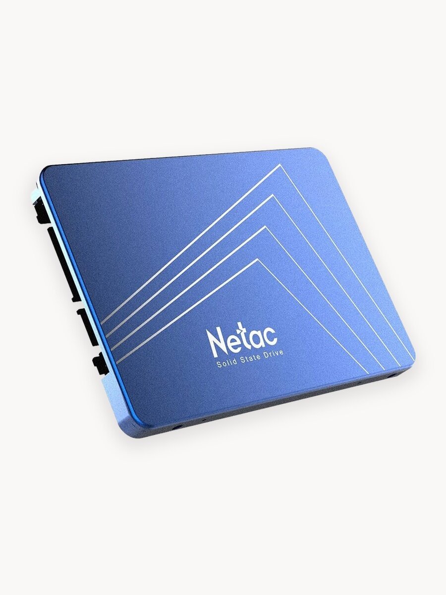 SSD накопитель NETAC N600S NT01N600S-256G-S3X 256ГБ, 2.5", SATA III, SATA