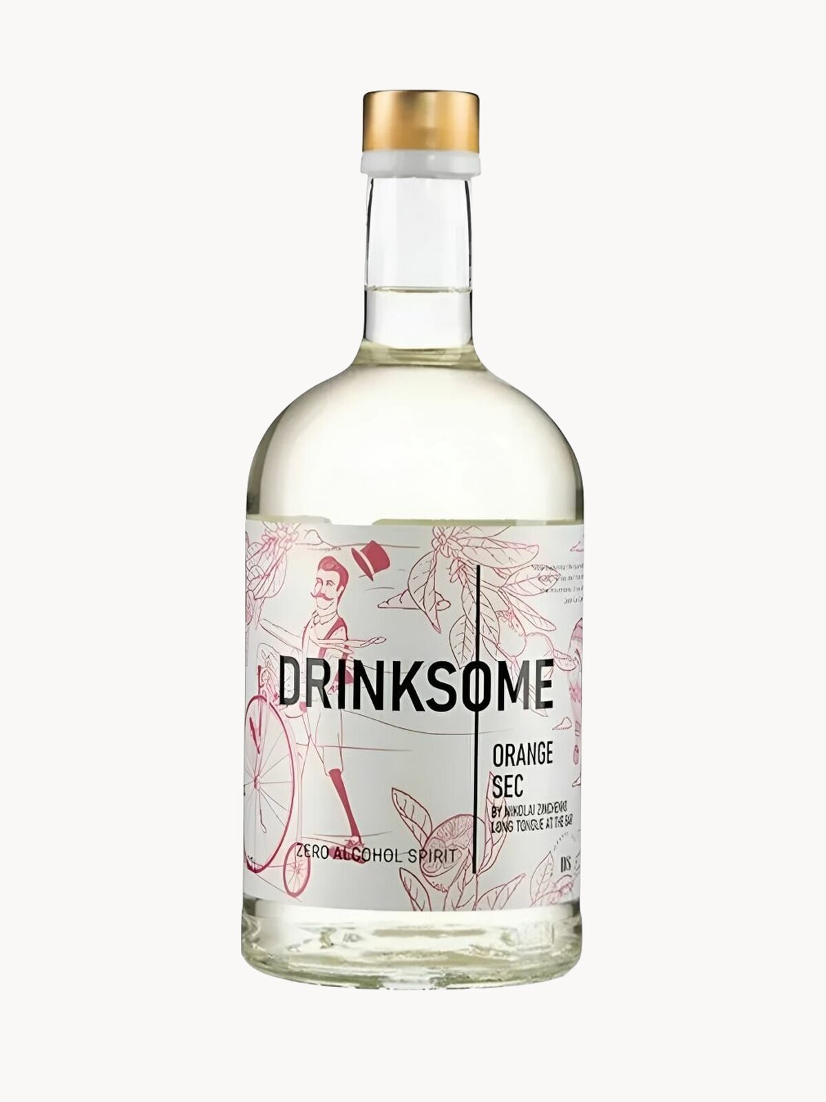 Drinksome Ликер безалкогольный Orange Sec для коктейлей 0.7л