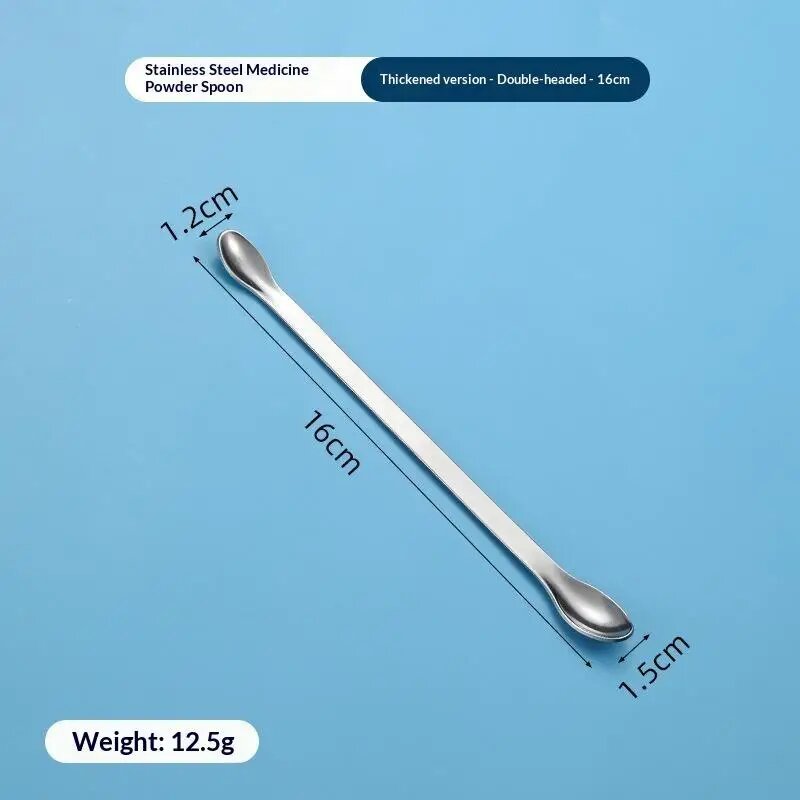 Ложка-шпатель YOWEI из нержавеющей стали двухсторонняя 16cm double head