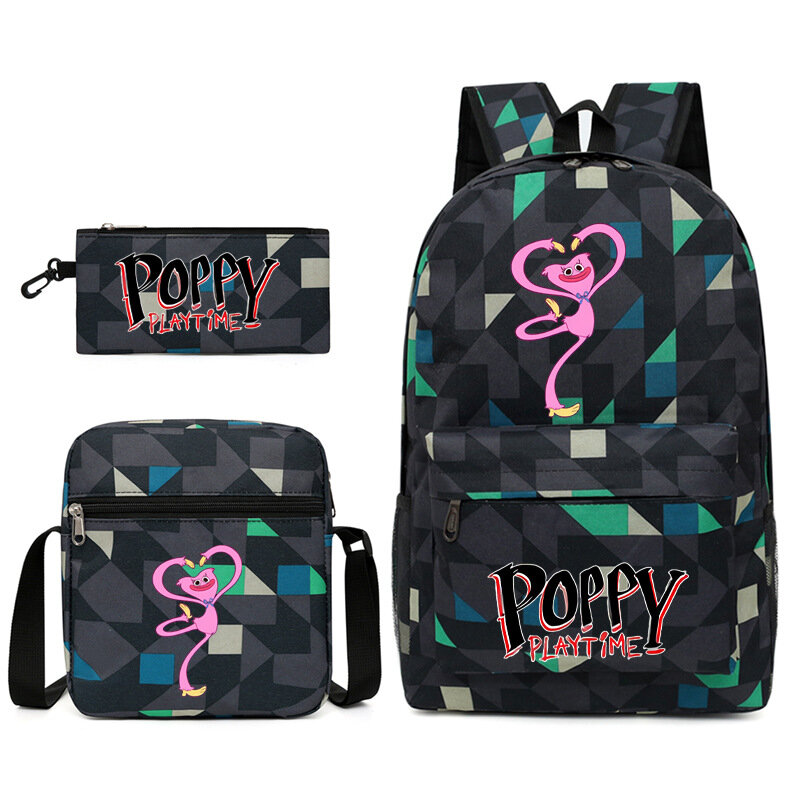 Внешняя торговля Poppy Play Time Poppy Play Time Starry Sky комплект из 3 предметов рюкзак сумка через плечо пенал