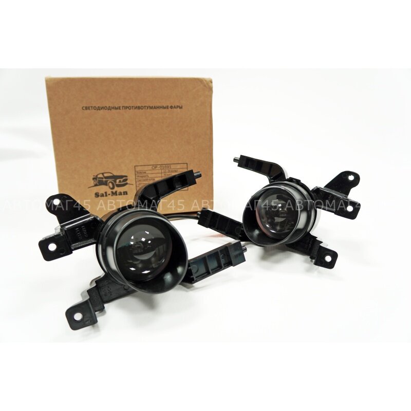 SALMAN Фары п/туманные 1 линза Opel Astra H Astra J Zafira B LED 80W 100000LM 6000K 2шт гар 6 мес
