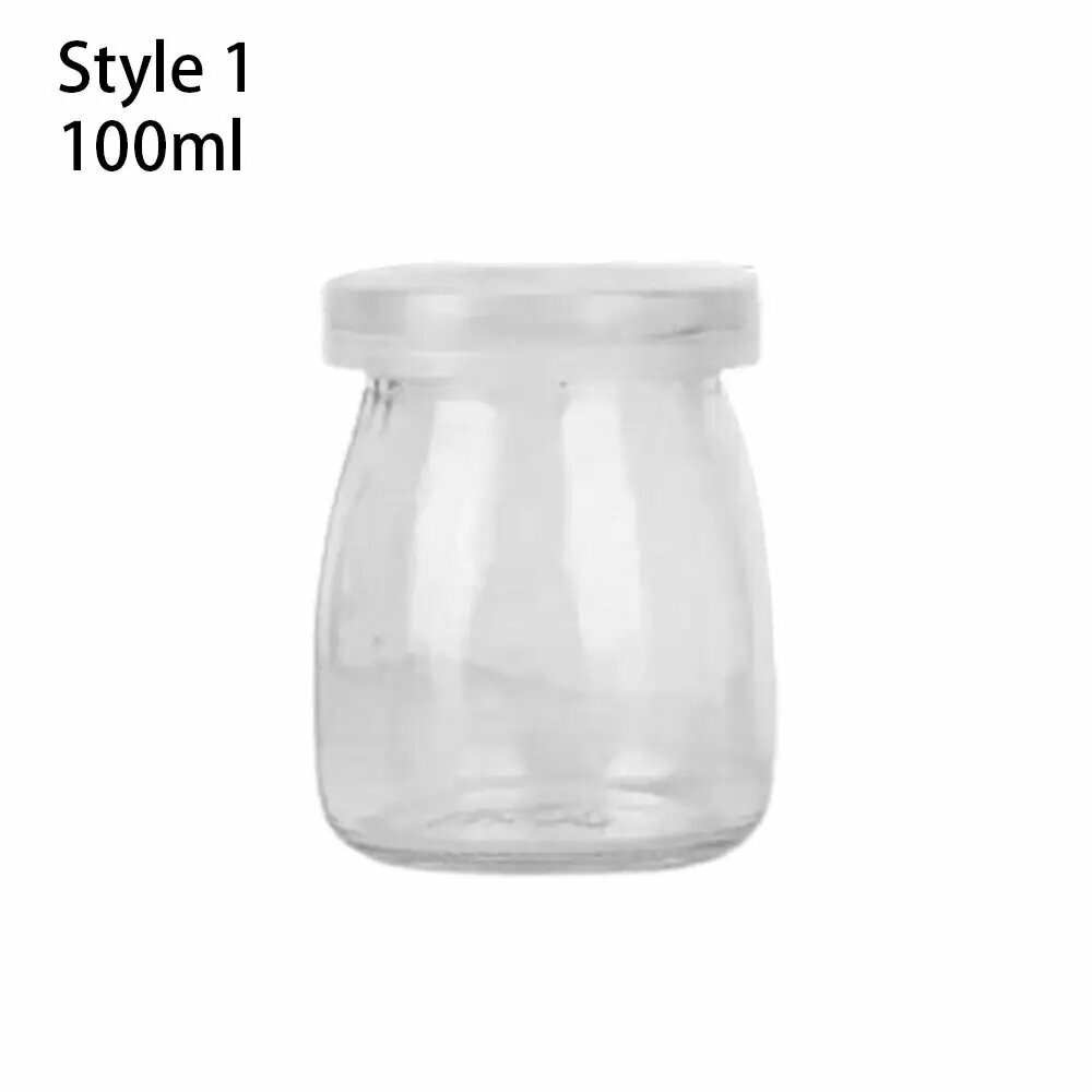 Стеклянная банка для хранения 100/150/200 мл Style 1 - 100ml