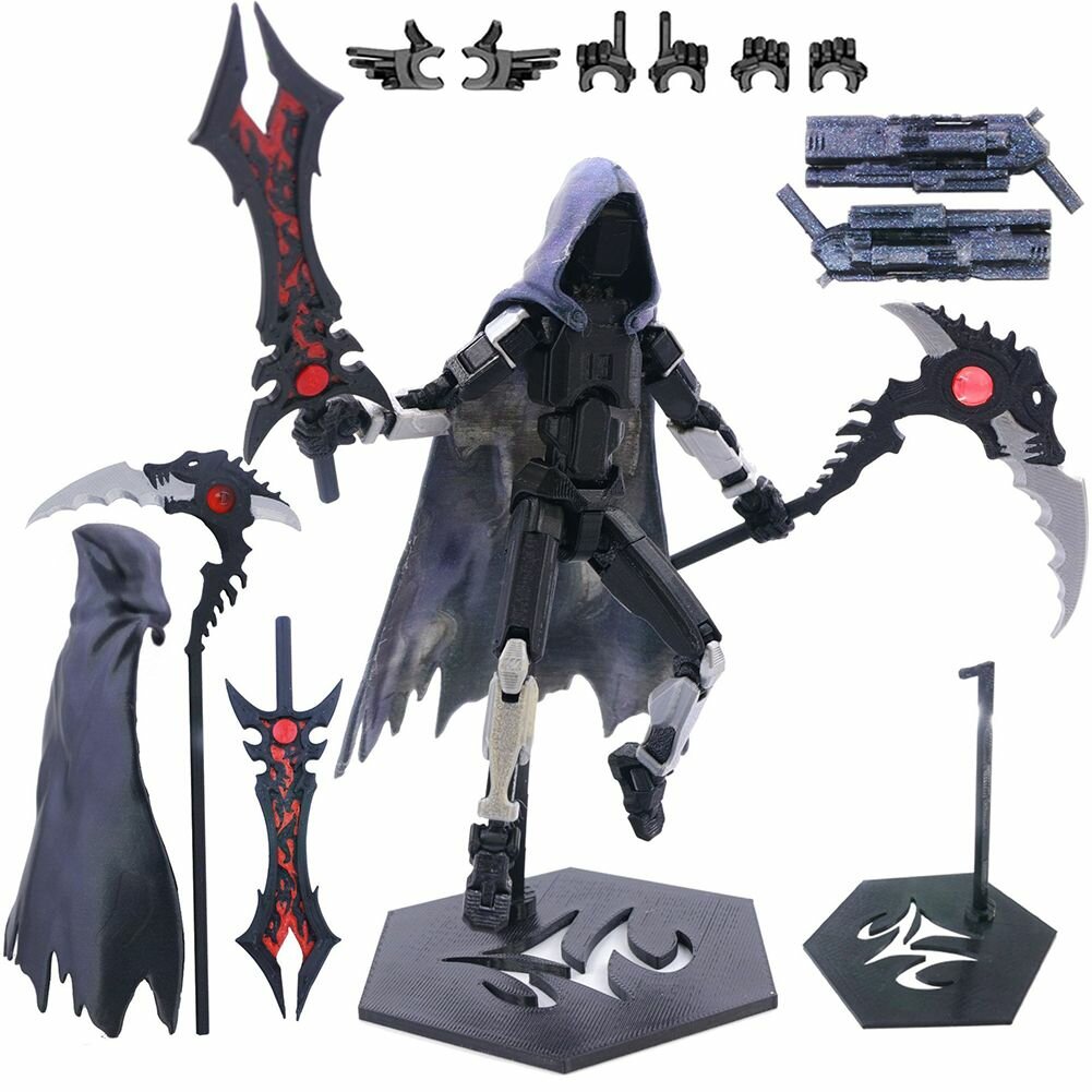 3D-печатный орнамент T13 Плащ смерти с подвижными суставами MMJYSLIM MMJYSLIM