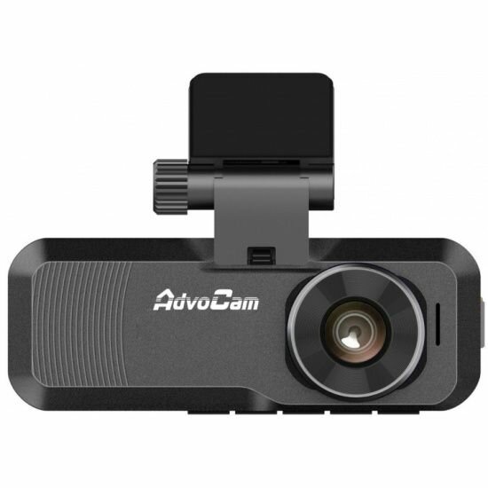 Видеорегистратор AdvoCam 4K DUO III GPS+ГЛОНАСС. Цвет: черный.