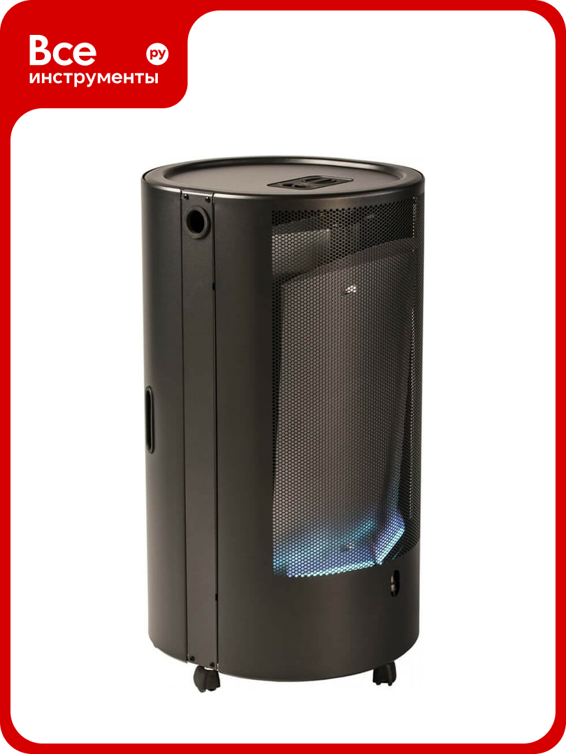 Газовый обогреватель каминного типа ТМС 4,2 кВт, чёрный BLUE BELLE CHIC ТМ Black 4813451001023