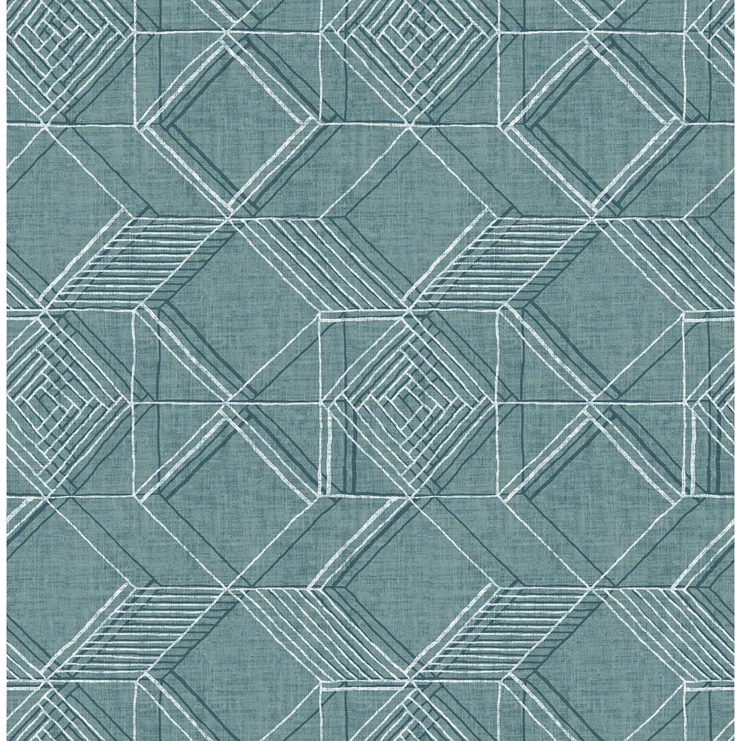 Обои Aura Pacifica FD26022 B; 0,52х10,05 м, флизелин, цвет бирюзовый