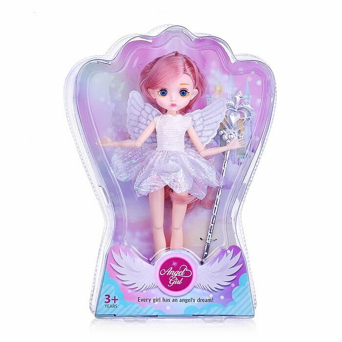 Кукла Oubaoloon "Angel Mia", 25 см, подвижные руки и ноги