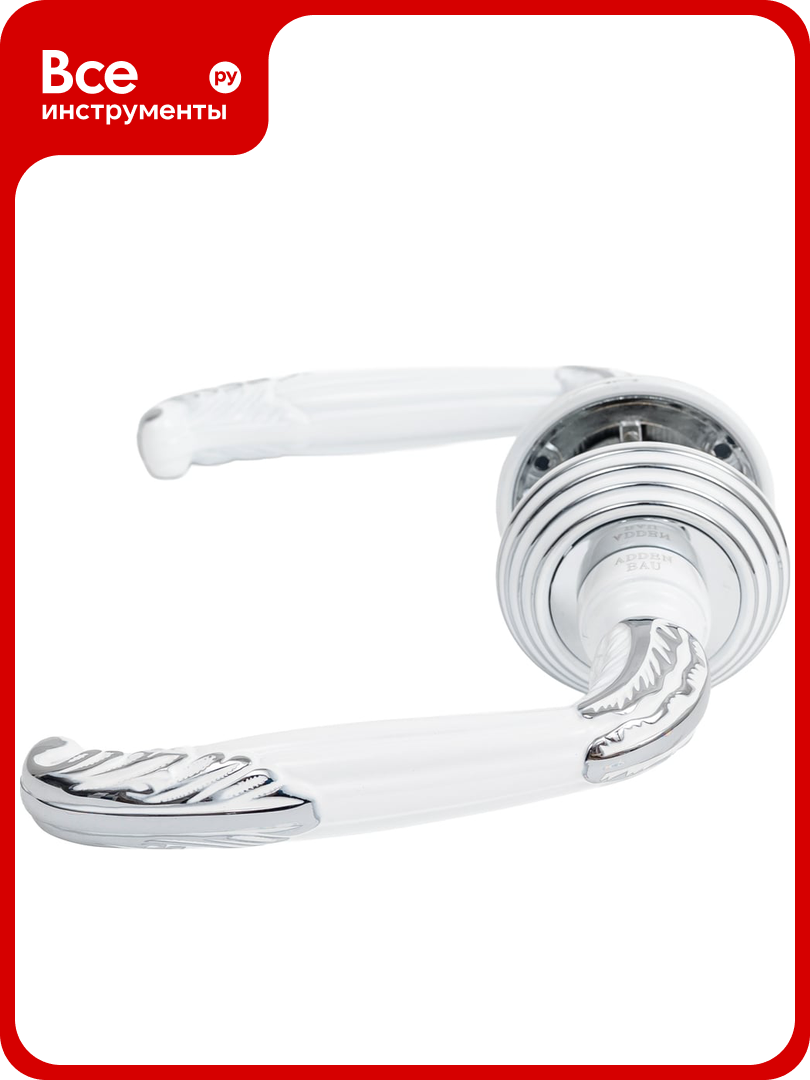 Дверные ручки ADDEN BAU FLAMINGO V204 ENAMEL / CHROME