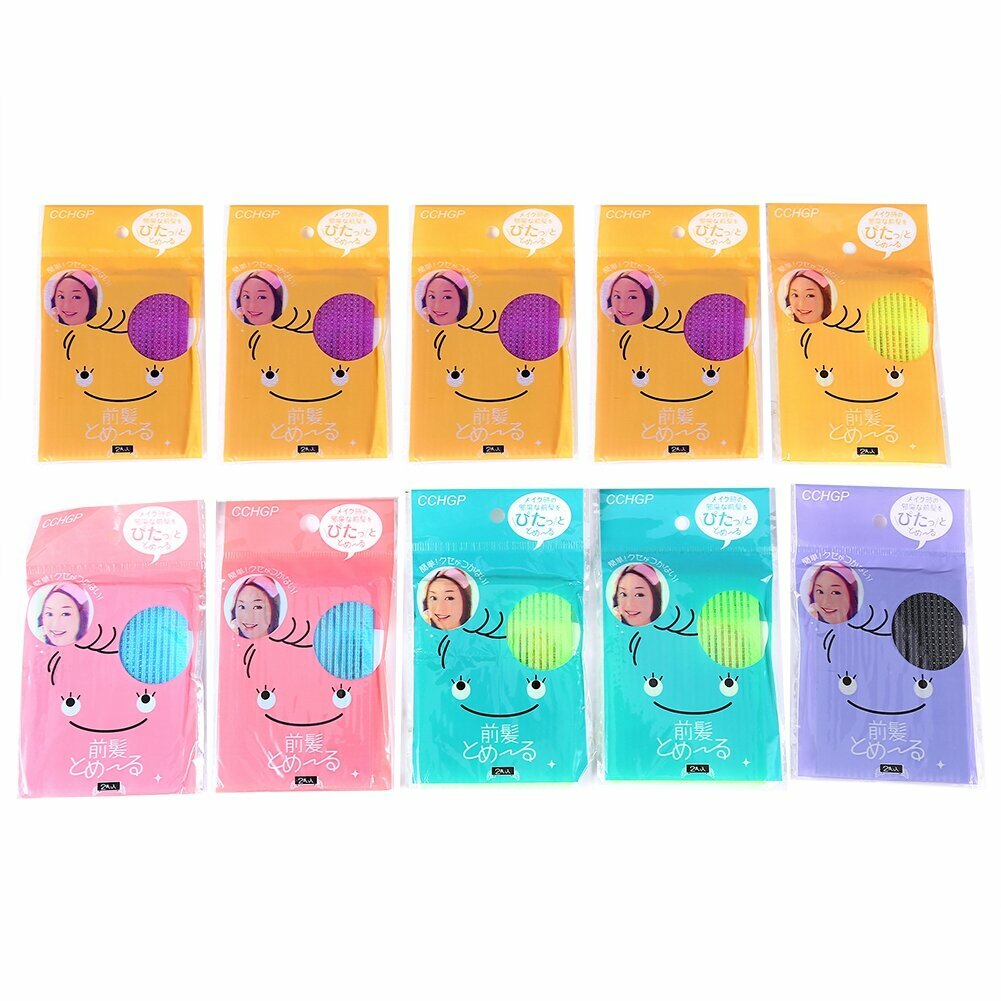 Наклейки для челки, волшебные фиксаторы для челки, фиксирующие зажимы, инструменты для украшения, аксессуары для укладки и макияжа