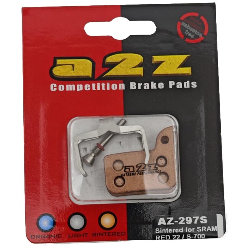 A2Z Металлические тормозные колодки A2Z для тормозов Sram Road RED/Force1/CX1/Froce/Rival 1/Rival