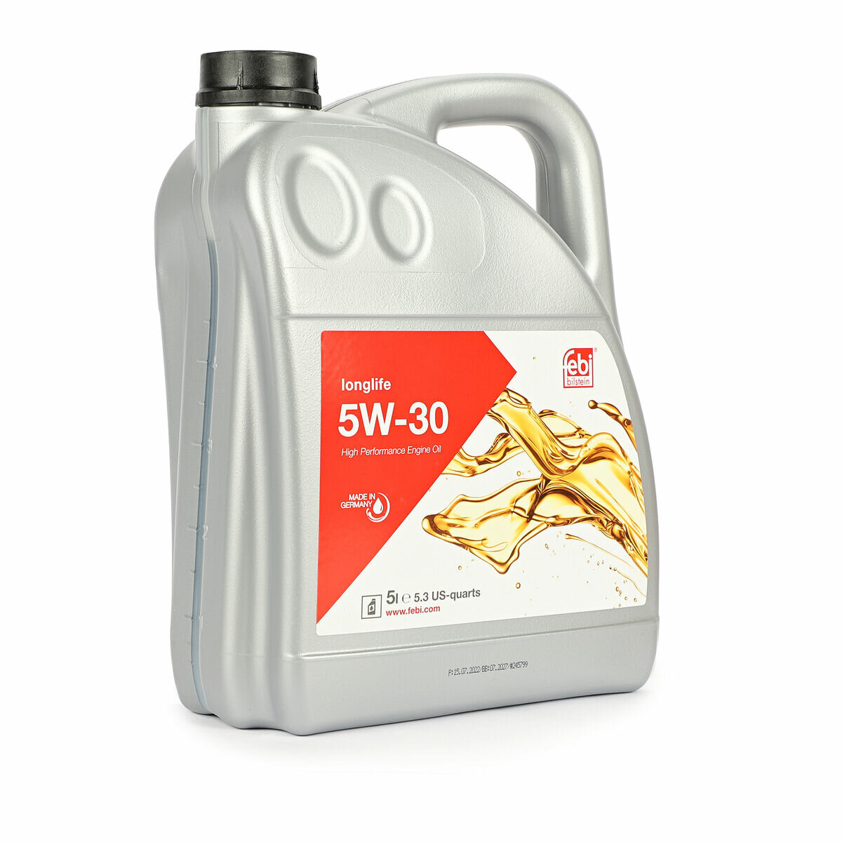 Масло Моторное Febi Longlife 5W-30 5Л.(Febi 32943)