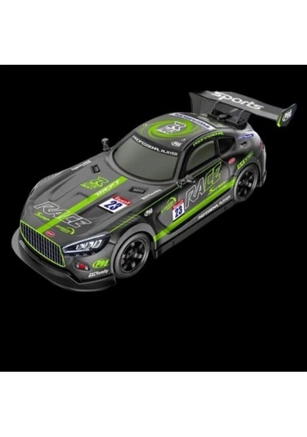 Машинка с дистанционным управлением 2.4g 1:24, имитация дрейфа, высокоскоростная машина с дистанционным управлением, световые и звуковые эффекты, Tstf3w, красочная