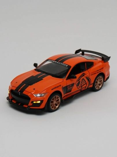 Металлическая инерционная машинка (модель автомобиля) Ford Mustang Shelby GT500 1:24