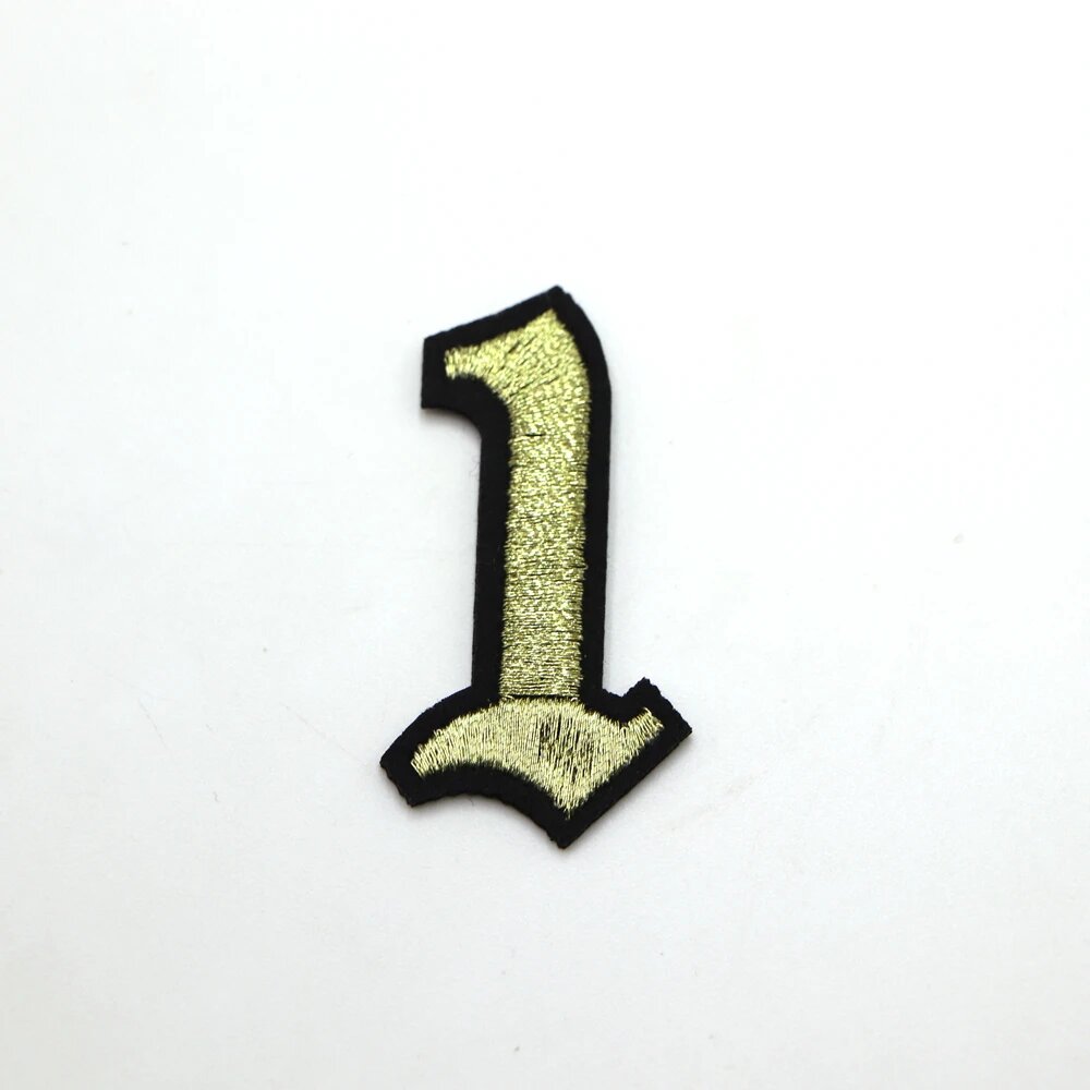 Золотые вышитые буквы греческого алфавита для одежды 1