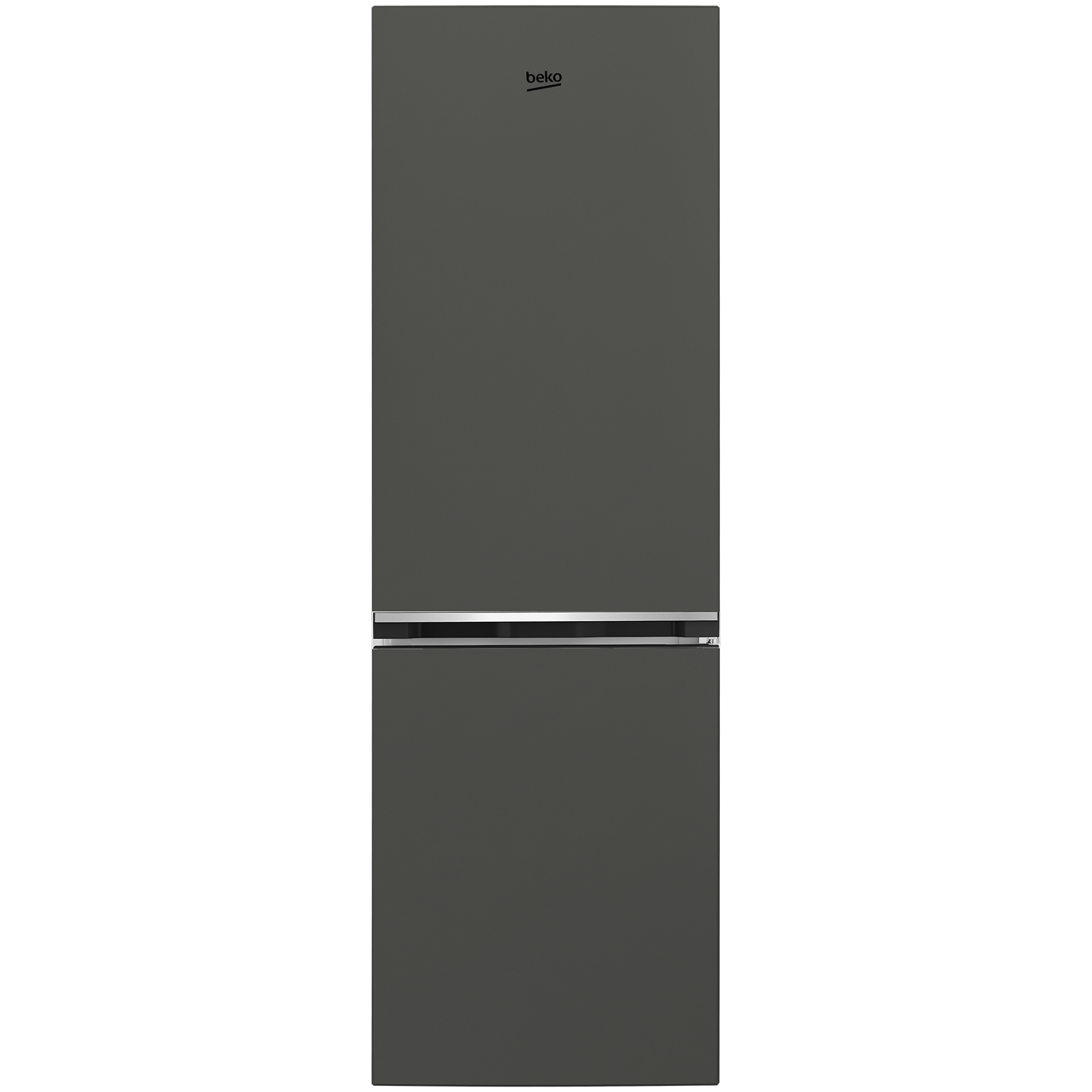 Двухкамерный холодильник Beko B1RCSK272G, капельная разморозка, темный серый