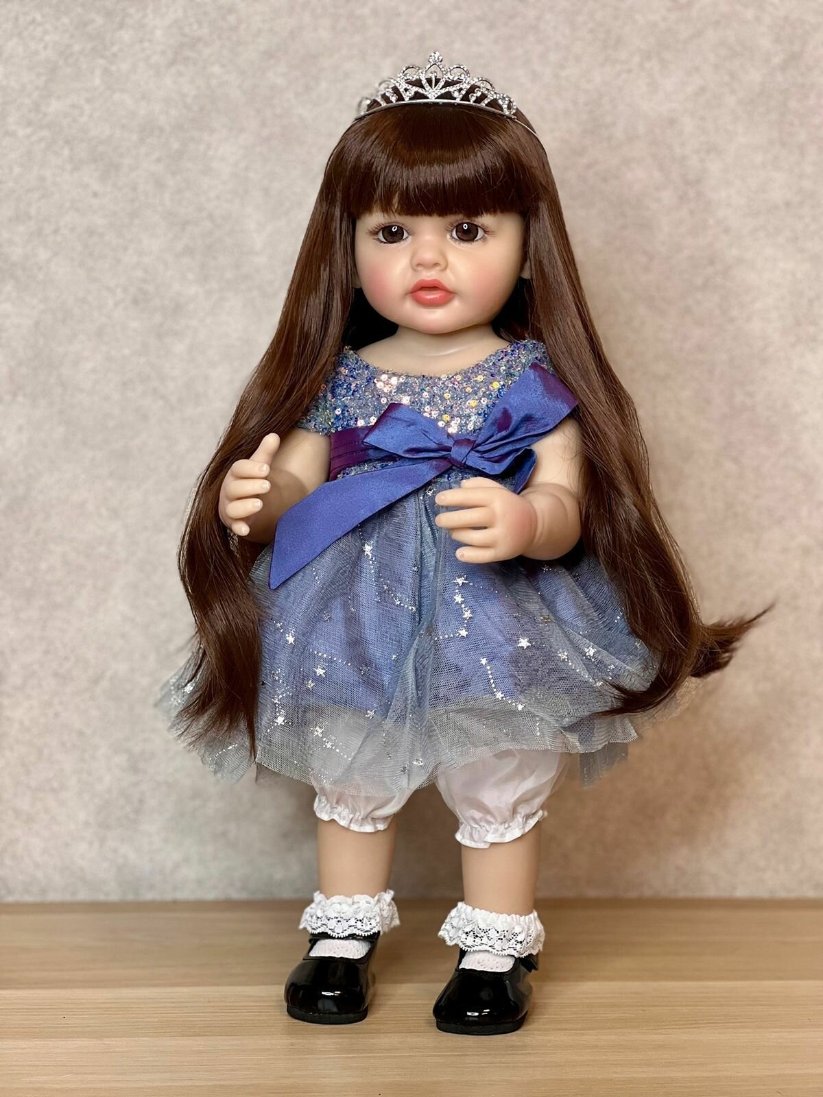 Кукла Реборн виниловая 55 см