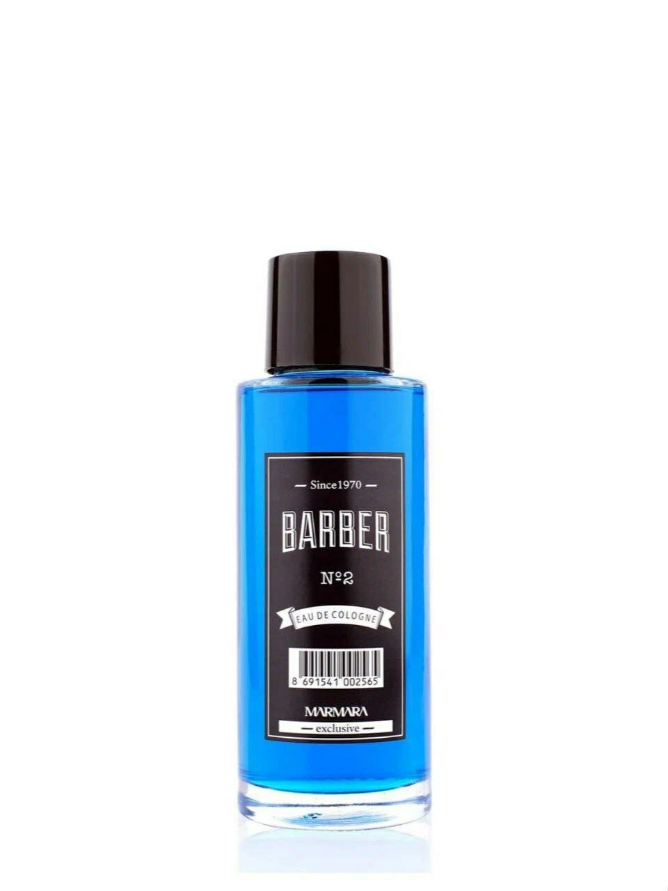 Одеколон мужской после бритья без распылителя Marmara Barber № 2, цитрусово-амбровый аромат, 250 мл