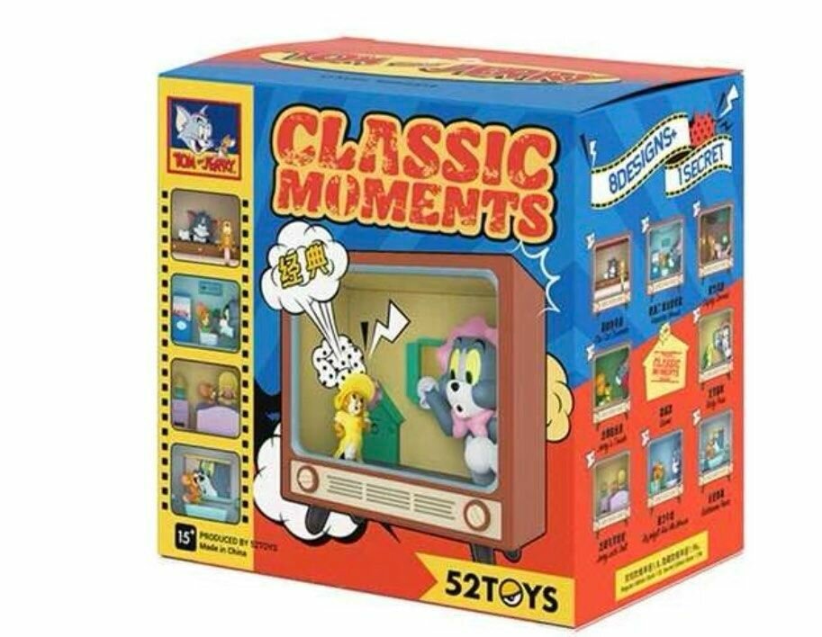 Фигурка TOM and JERRY Classic Moments сюрприз BB02536