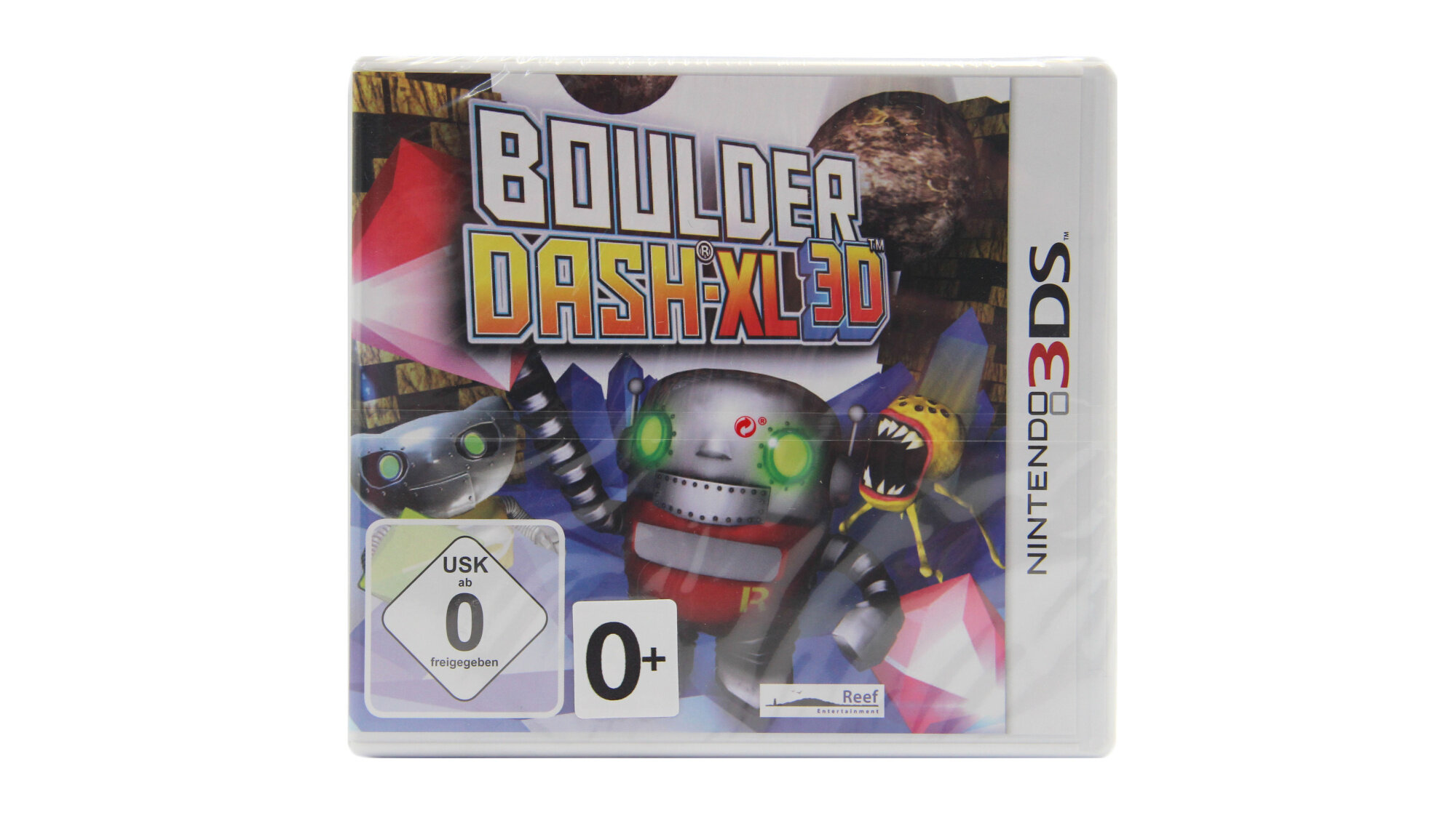 Boulder Dash -XL 3D (Nintendo 3DS, Новая)