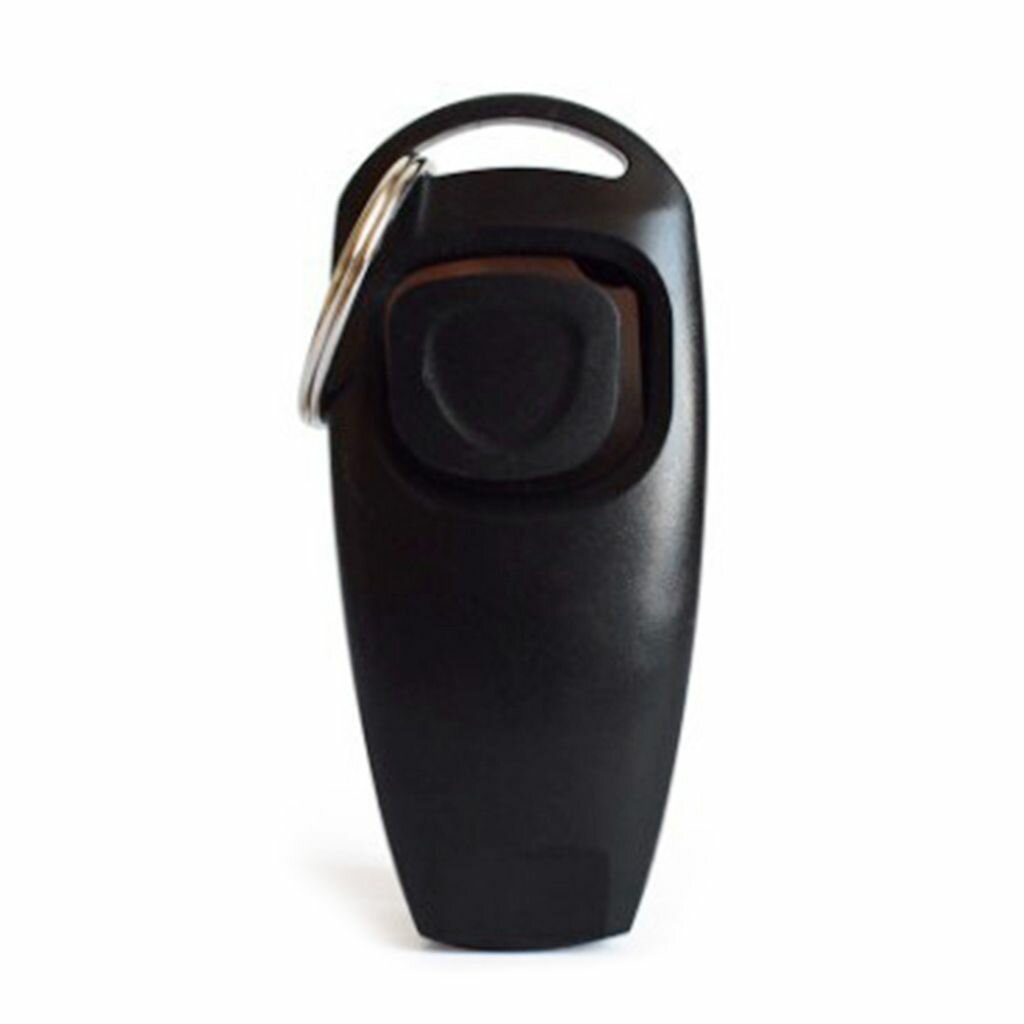 Снаряд для аджилити, Звуковое устройство для дрессировки собак "Два в одном"-черный