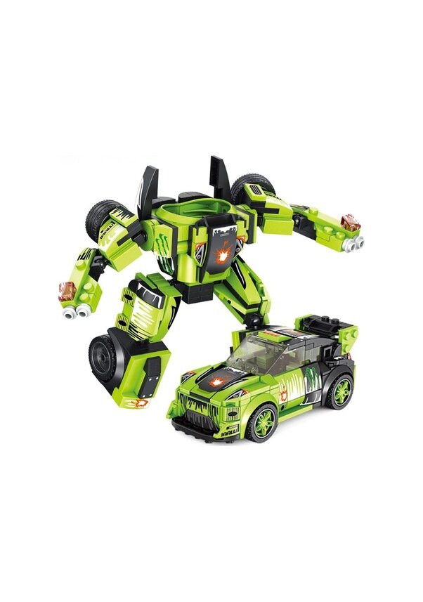 Детский конструктор для сборки машинок, развивающий интеллект, гонки, сделай сам, детская игрушка-751, зелёный