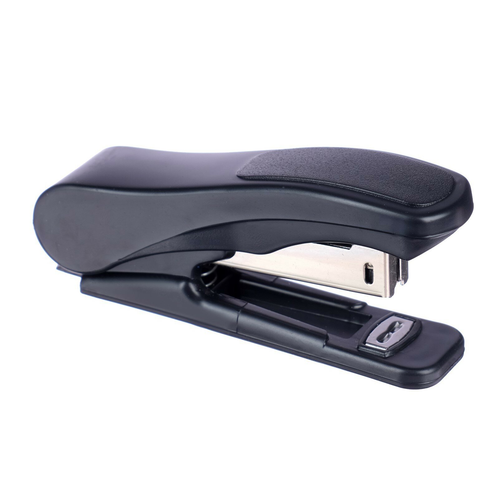 Степлер № 10 Attomex, до 18 листов, встроенный антистеплер, чёрный