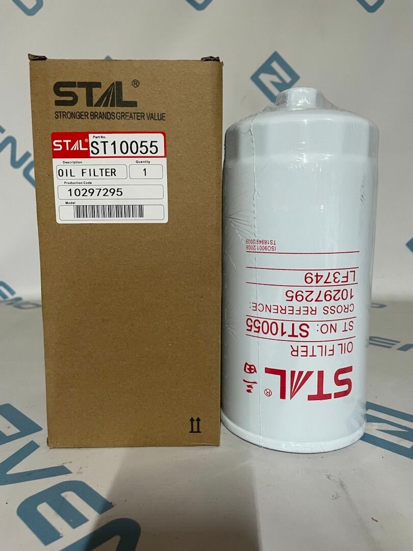 Фильтр масляный STAL ST10055 (LF3749; P502596; AT277119; 10297295; B7171; SO7039; LFP5084) John Deere Liebherr DAF