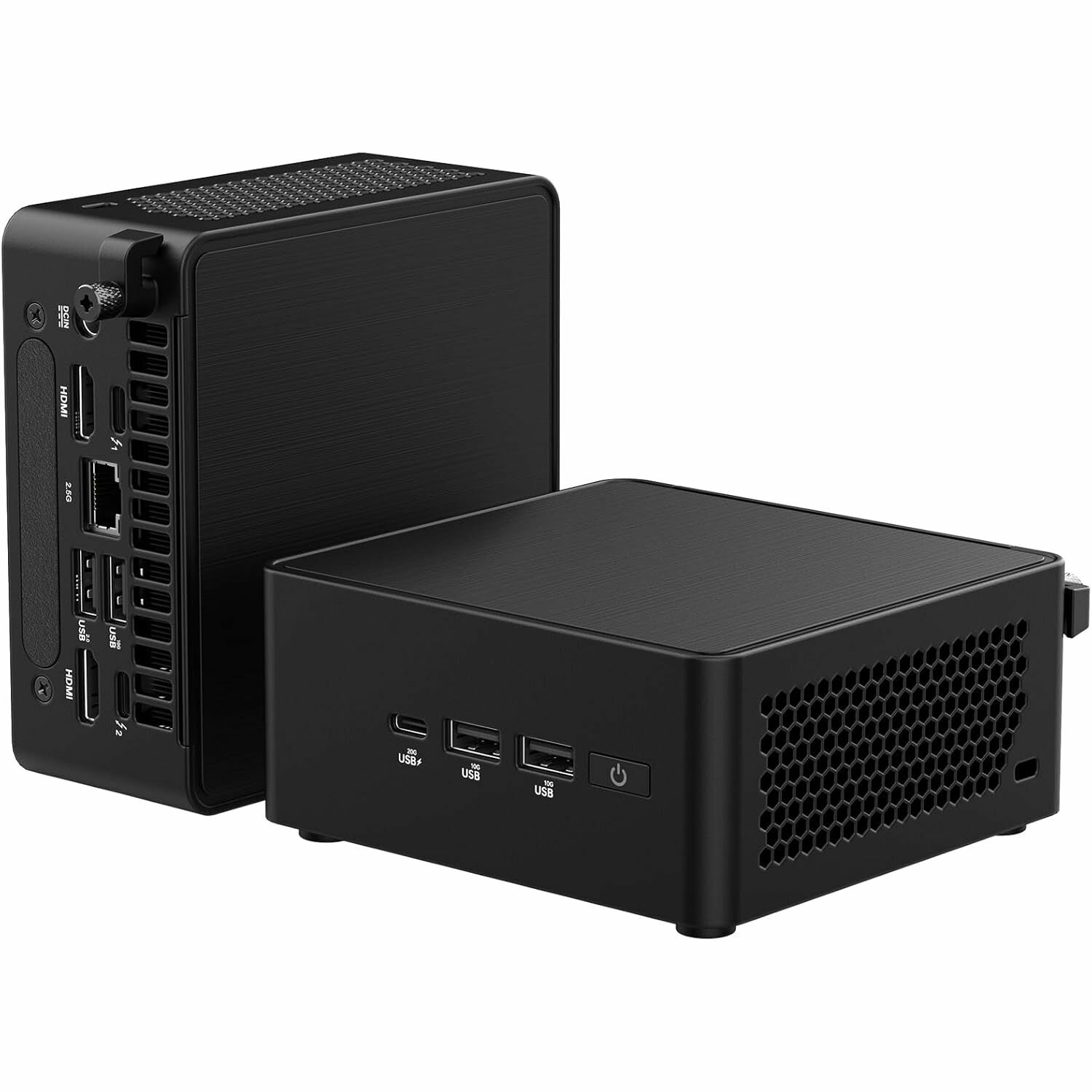 ASUS NUC 15 Pro NUC15CRHU5, (Intel Core Ultra 5 225H, Intel Arc Graphics RAM Отсутствует Без ОС) Wi-Fi 7, BT5.4, черный