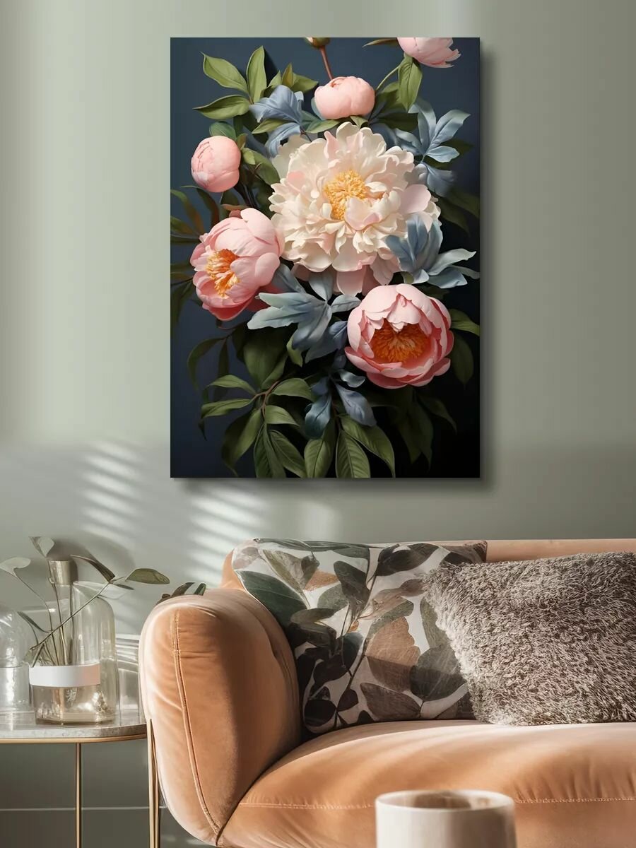 Картина на стену Букет для любимой 30х40см 1шт.