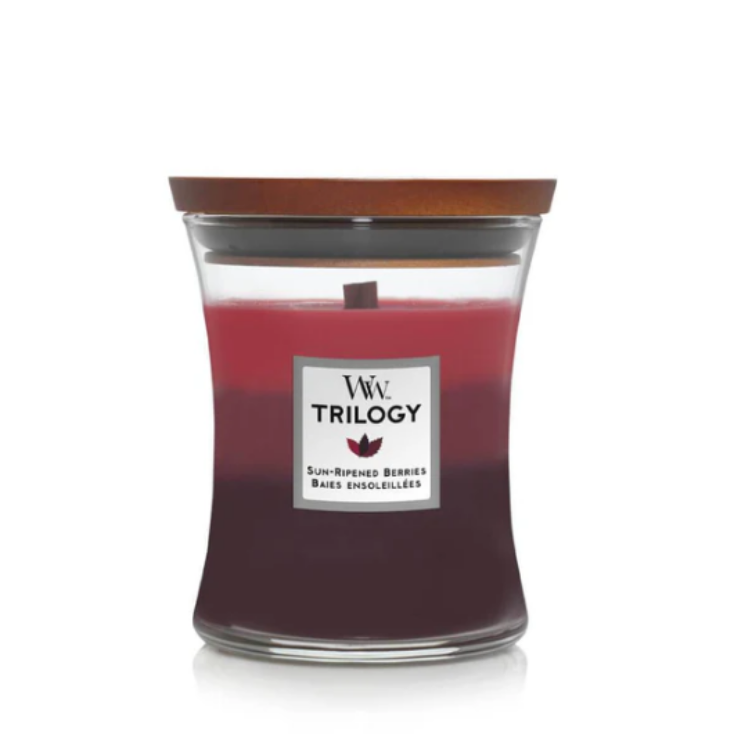 Ароматическая свеча WoodWick "Солнечные ягоды", средняя