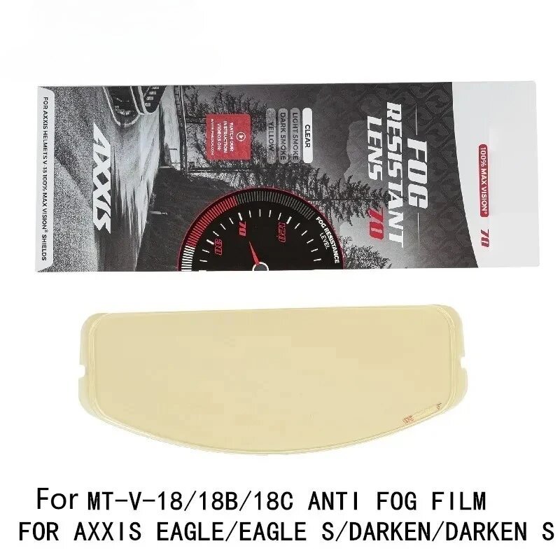 Противотуманная пленка для MT-V-18/18B/18C, щит для AXXIS DARKEN DARKENS S EAGLE EAGLE SV, противотуманная пленка для шлема