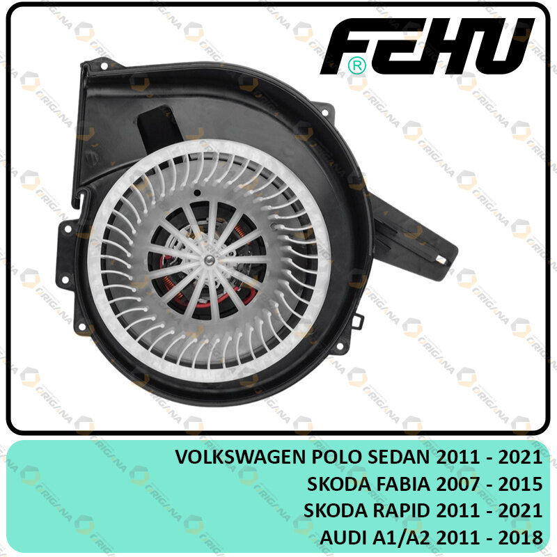 Вентилятор отопителя салона мотор печки VOLKSWAGEN POLO , SKODA FABIA , RAPID , AUDI A3 , фольксваген поло , шкода фабиа , шкода рапид , ауди А3
