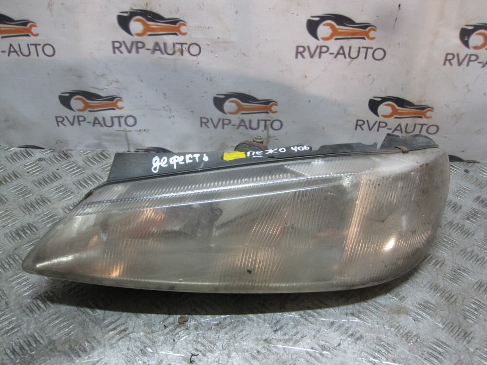 Фара левая Peugeot 406 1995-2004 9616251380