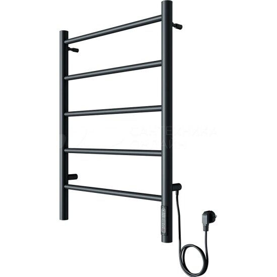 Полотенцесушитель El-term Лион П5 500х700 Электро КС 9005 мат