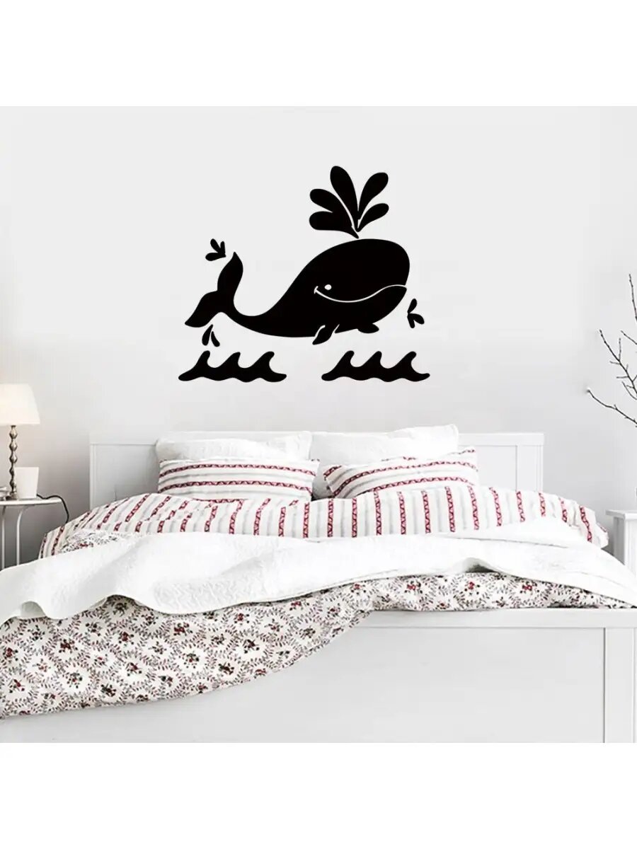 Наклейка на стену для декора интерьерная Кит