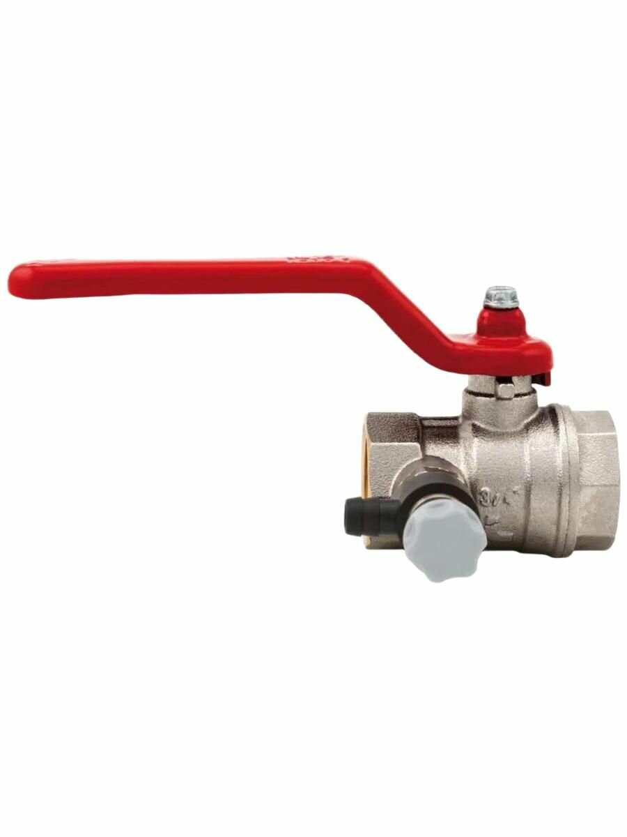 Шаровый кран полнопроходной со спуск. устр. рычаг М-М 1/2" ITAP