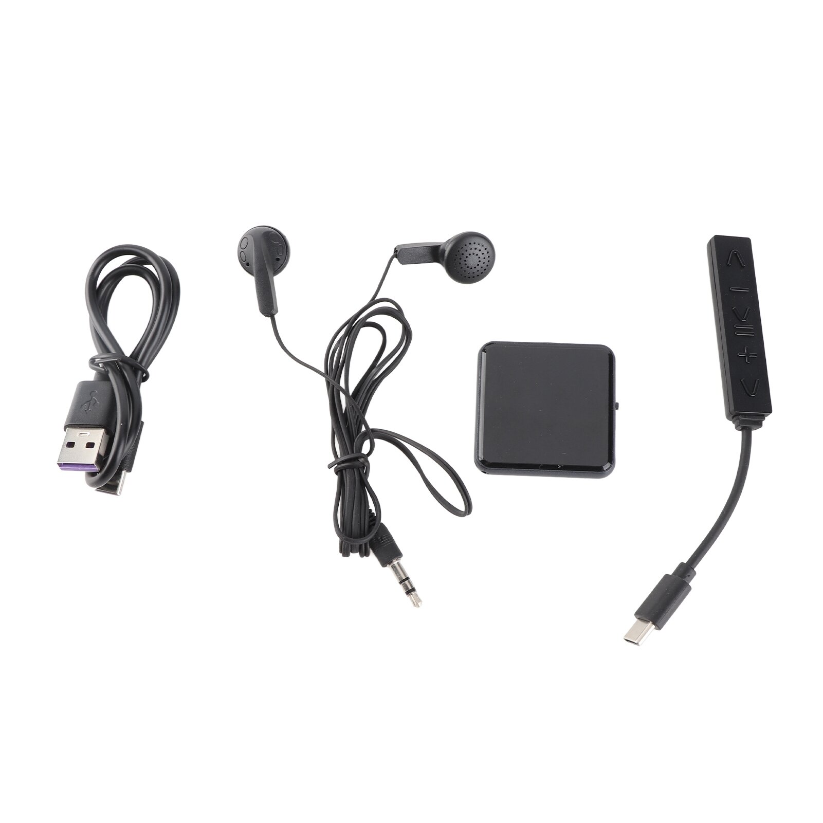 Mini Voice Recorder One Touch Recording Actived 16 ГБ портативного цифрового регистратора с наушниками
