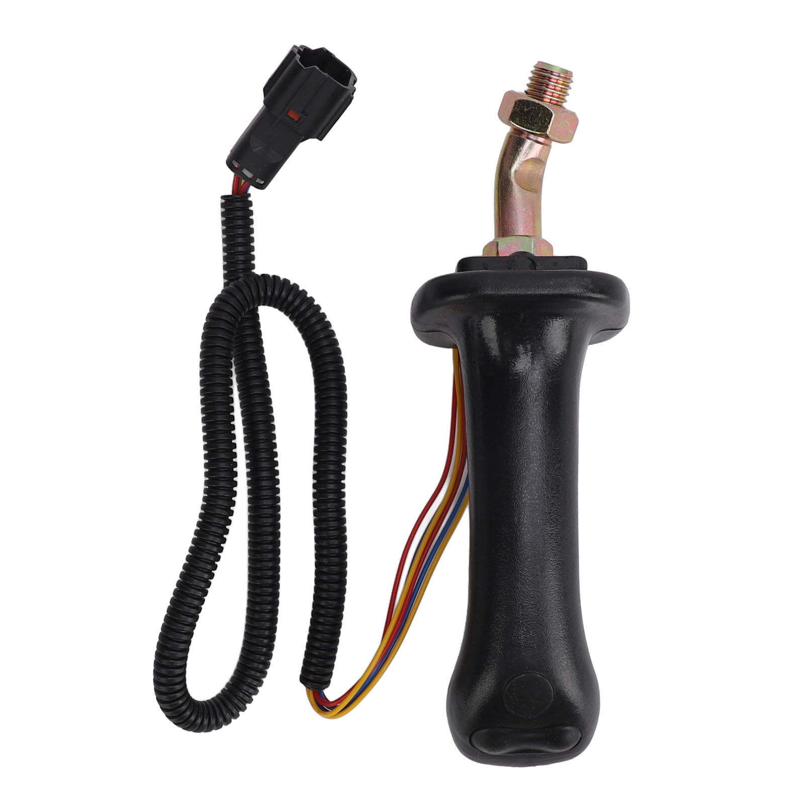 Ручки джойстика для экскаватора с 3 кнопками, черные, прочные, сменные для моделей Doosan DH DX150 215 225 300 370-9C