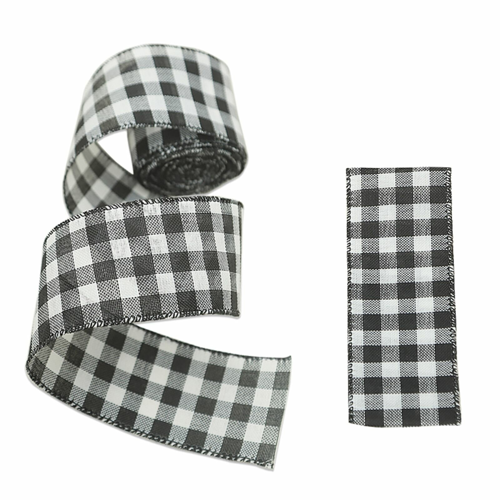 Рождественская лента проволочная лента для самостоятельного изготовления банта-цветка для венка