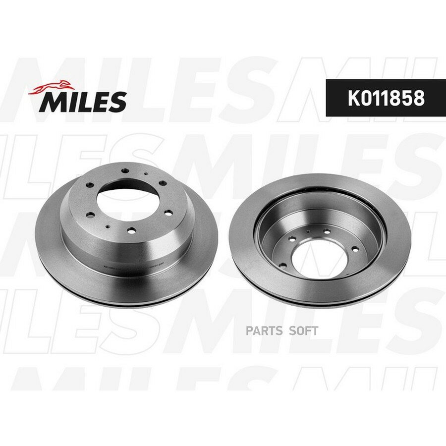 MILES K011858 Диск тормозной GREAT WALL HOVER - задний ()