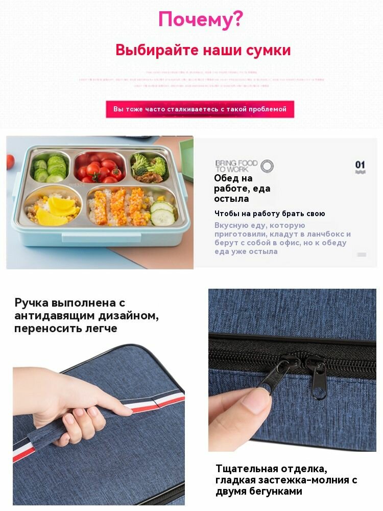 Термосумка для ланч-бокса