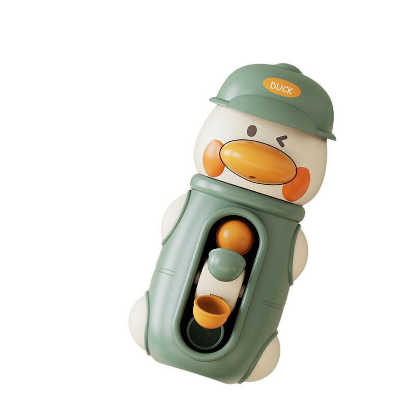 Развивающая водяная колесо-вертушка с присоской и вращающимся подносом для малышей